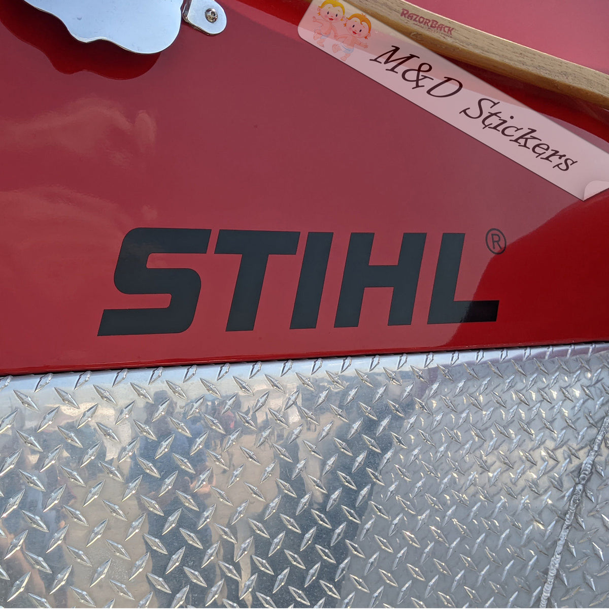 Stihl tools Logo (4.5" - 30") Vinyl Decal in Different colors & size f ...