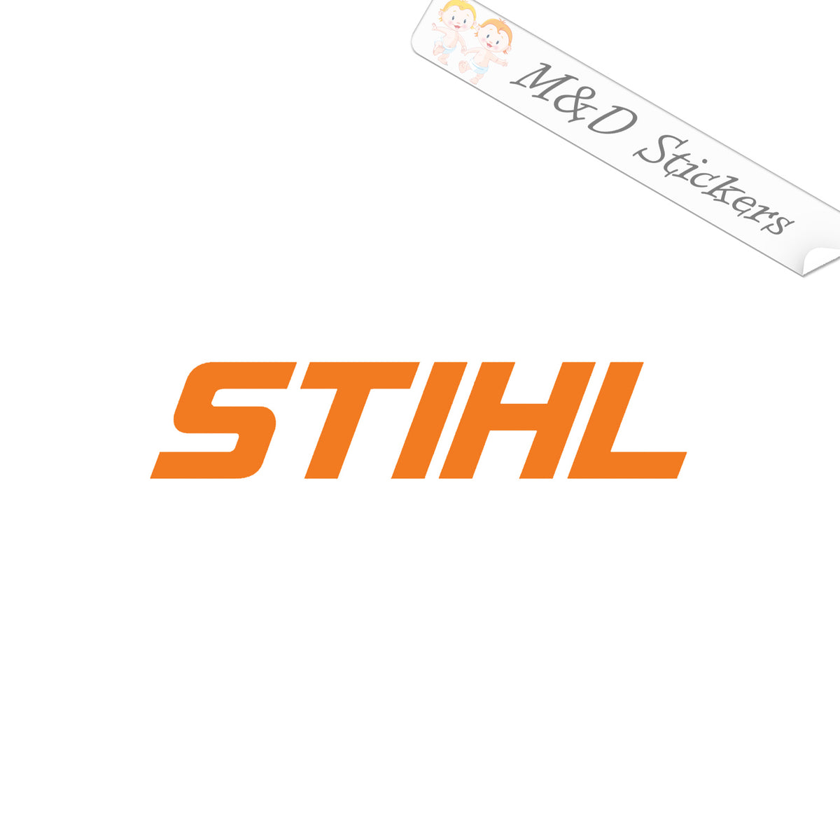 Stihl tools Logo (4.5" - 30") Vinyl Decal in Different colors & size f ...