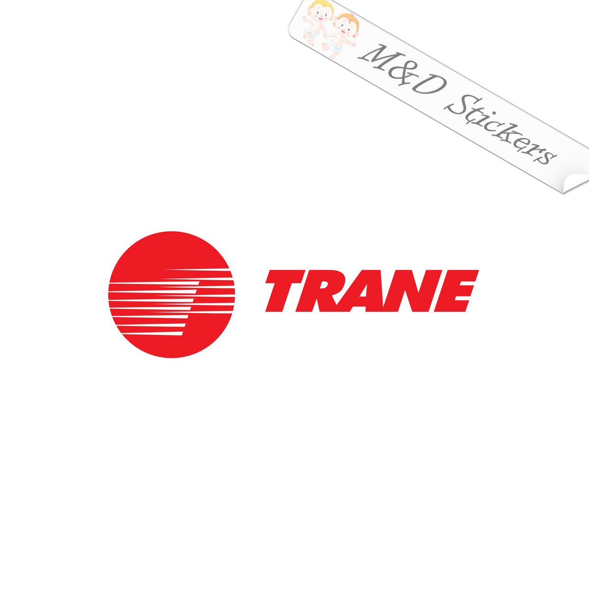 Trane Logo (4.5" - 30") Vinyl Decal in Different colors & size for Car ...