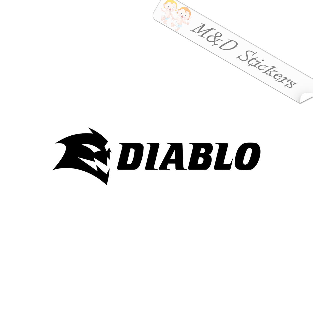 Diablo blades Logo (4.5" - 30") Vinyl Decal in Different colors & size ...