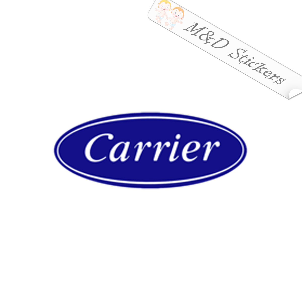 Carrier Logo (4.5" - 30") Vinyl Decal in Different colors & size for C ...