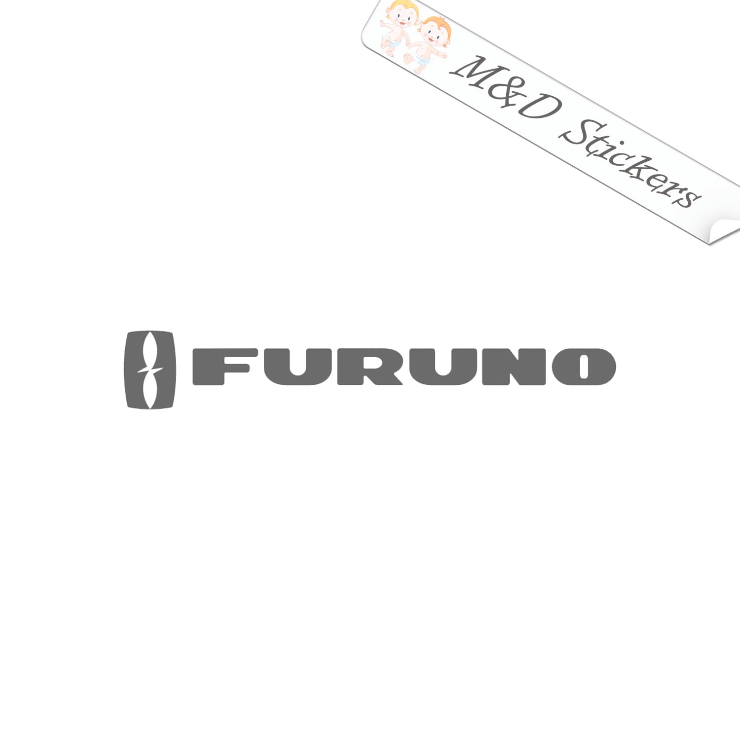 Furuno radar logo (4.5" - 30") Vinyl Decal in Different colors & size ...