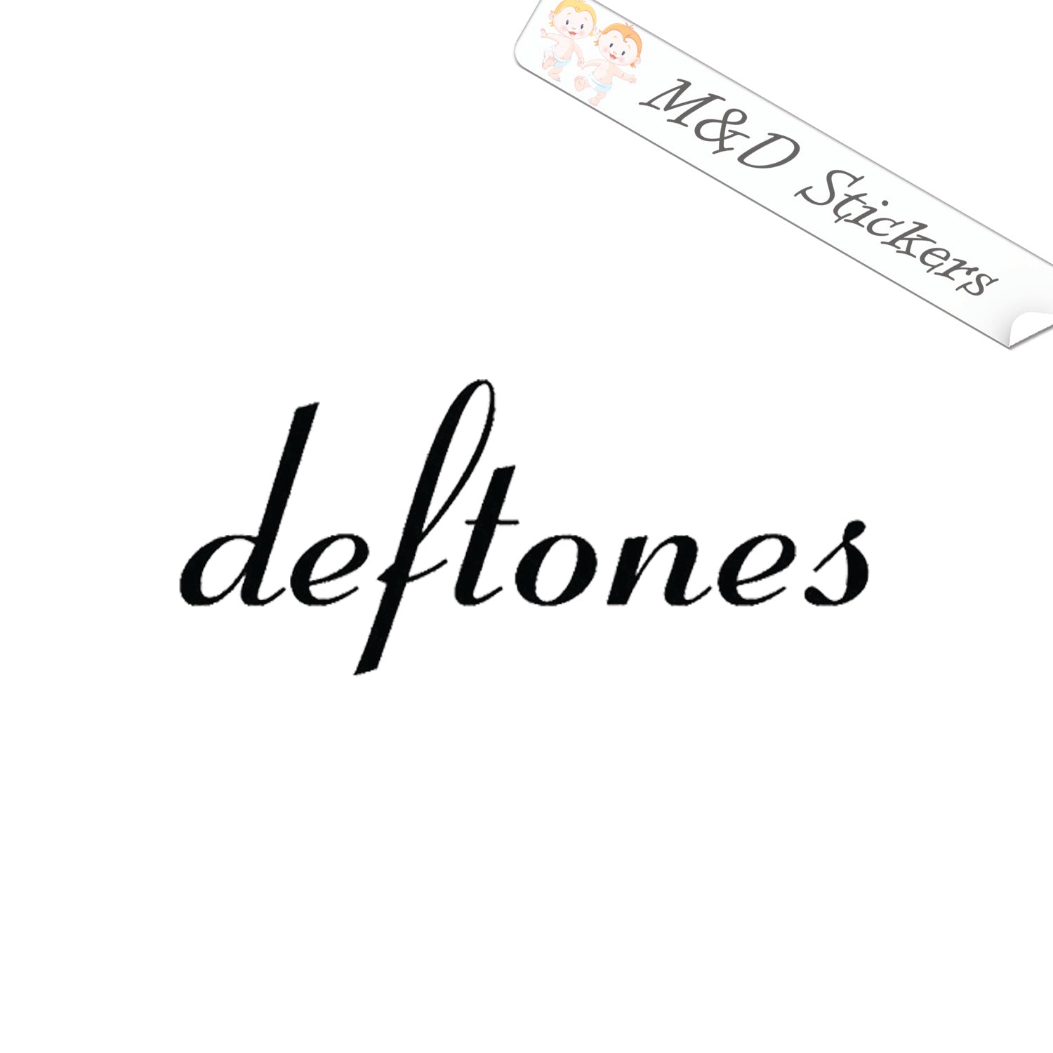 Deftones Logo White Pny Poster