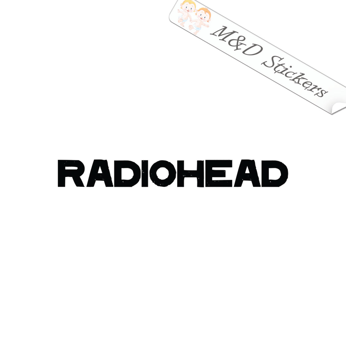 Radiohead Music band Logo (4.5" - 30") Vinyl Decal in Different colors ...
