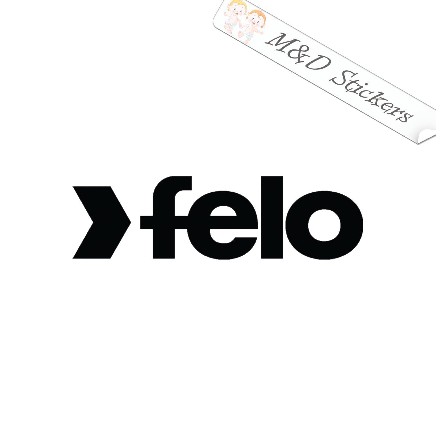 Felo tools Logo (4.5" - 30") Vinyl Decal in Different colors & size fo ...