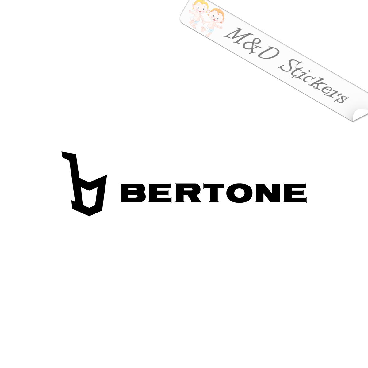 Bertone cars Logo (4.5" - 30") Vinyl Decal in Different colors & size ...