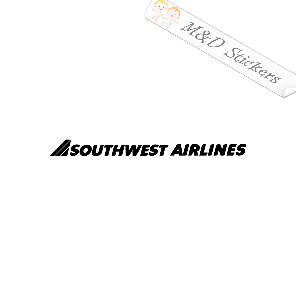 Southwest airlines Logo (4.5" - 30") Vinyl Decal in Different colors ...