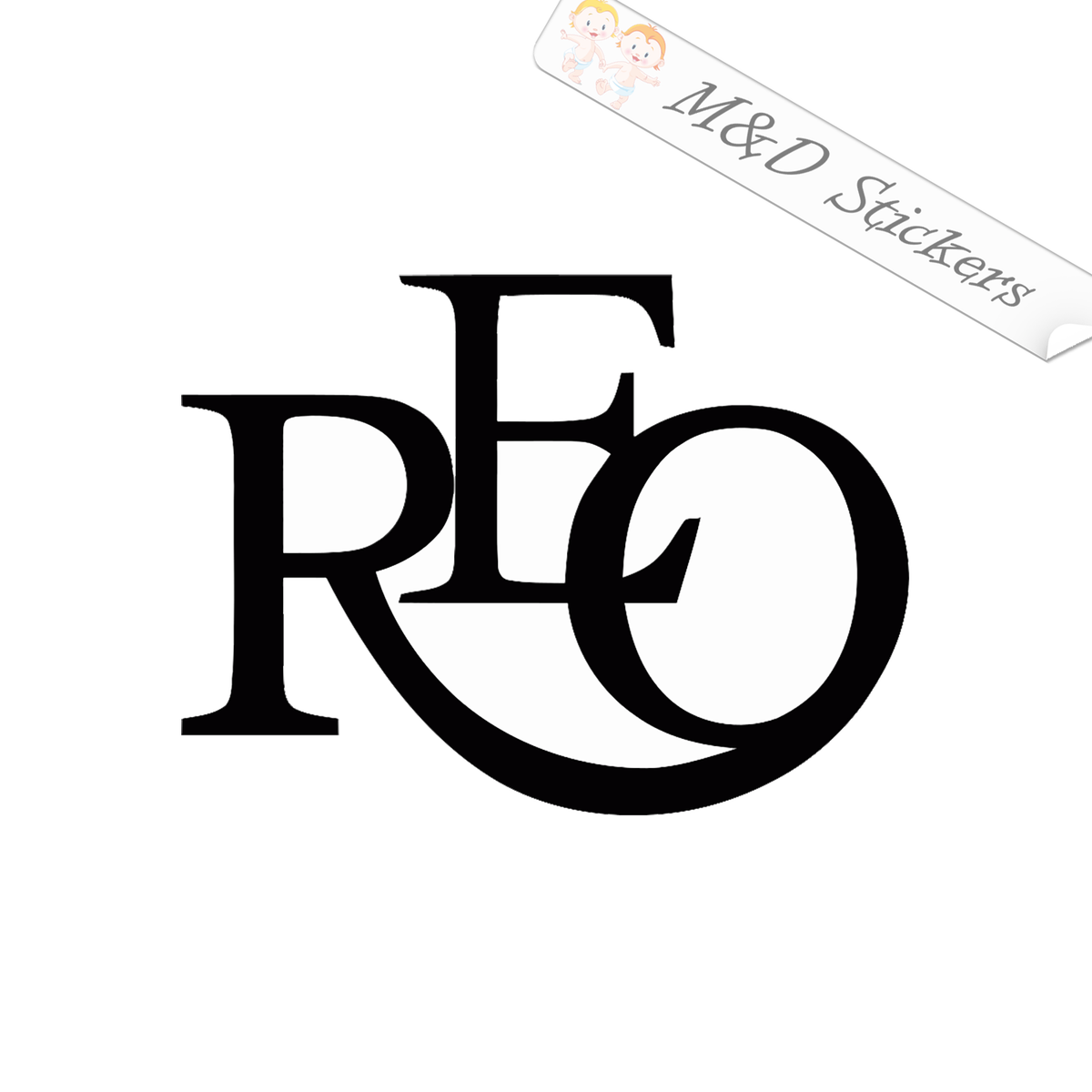 REO Cars Trucks Logo (4.5" - 30") Vinyl Decal in Different colors & si ...
