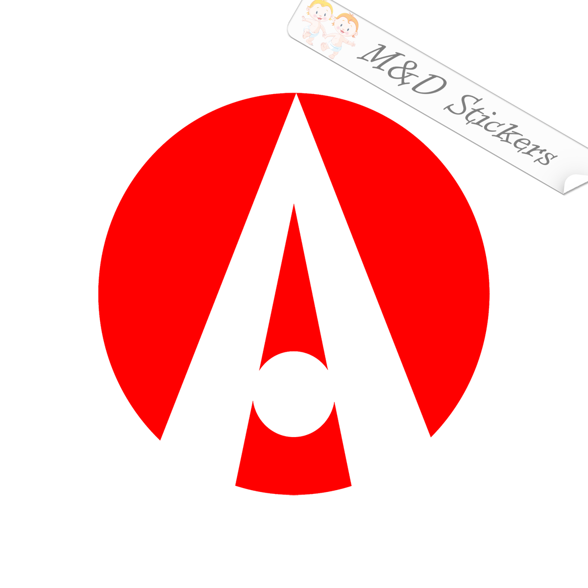 Ariel Cars Logo (4.5" - 30") Vinyl Decal in Different colors & size fo ...