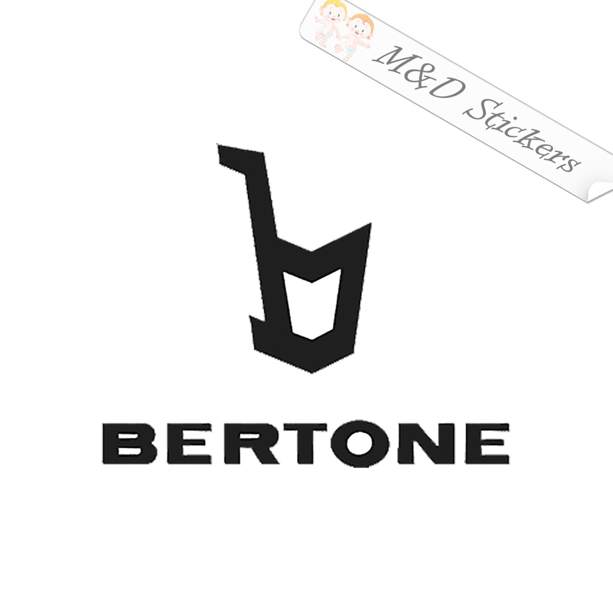 Bertone cars Logo (4.5" - 30") Vinyl Decal in Different colors & size ...