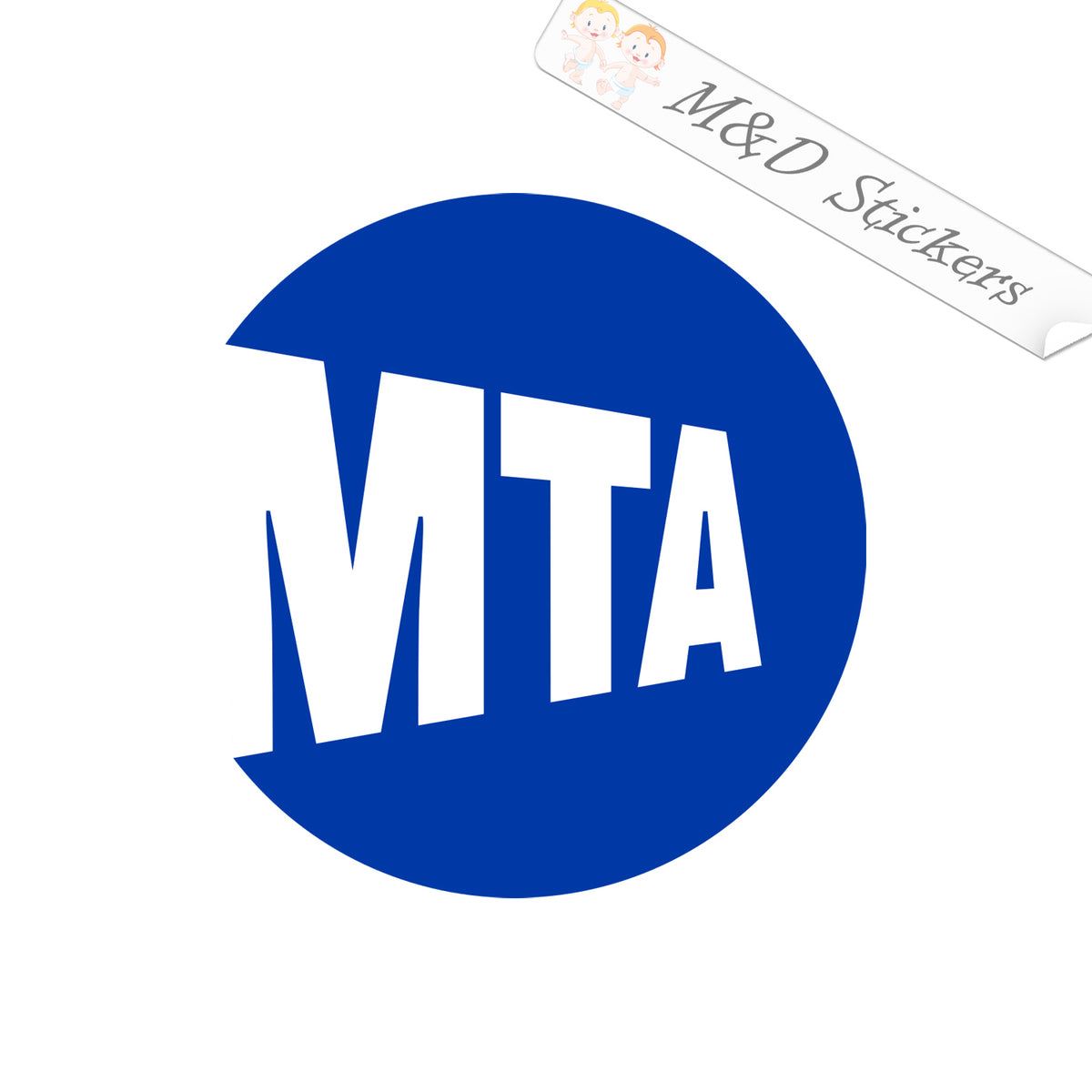 2x MTA Subway Metro sign Vinyl Decal Sticker Different colors & size f ...