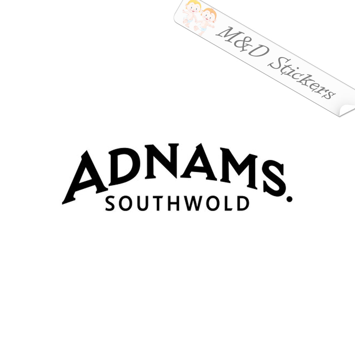 Adnams Southwold Logo (4.5" - 30") Vinyl Decal in Different colors & s ...