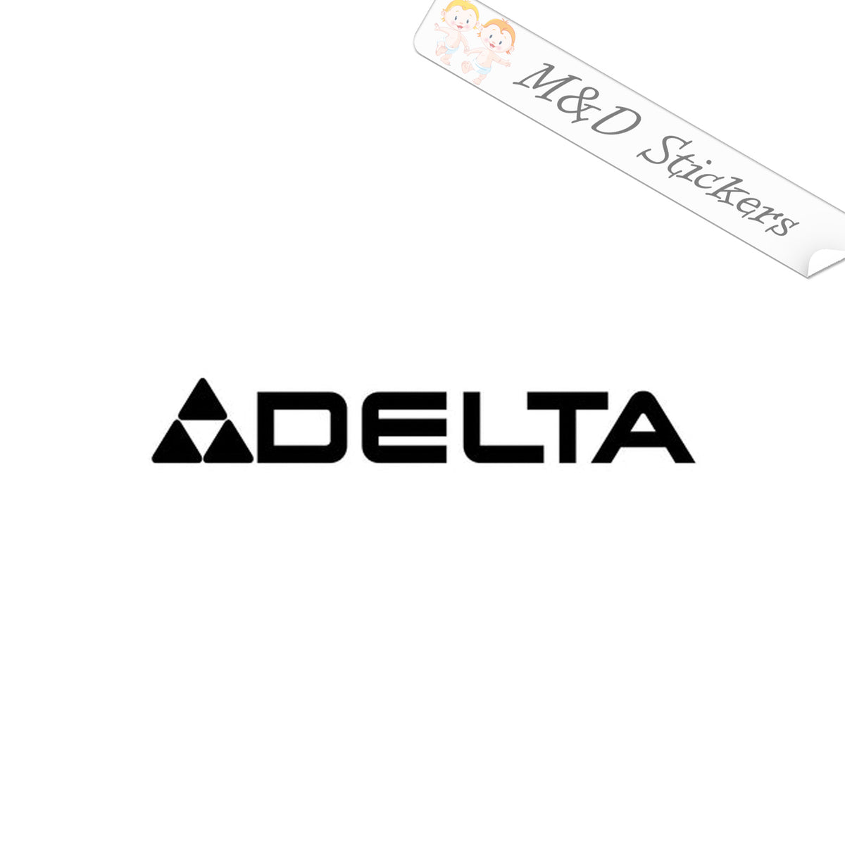 Delta Machinery tools Logo (4.5" - 30") Vinyl Decal in Different color ...