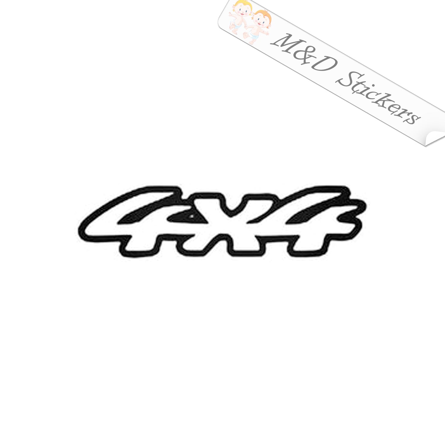 4x4 OffRoad Vinyl Decal Sticker Different colors & size for Cars/Truck ...