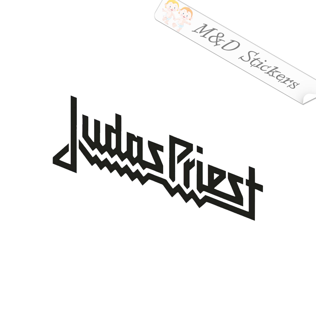 Judas Priest Music band Logo (4.5" - 30") Vinyl Decal in Different col ...