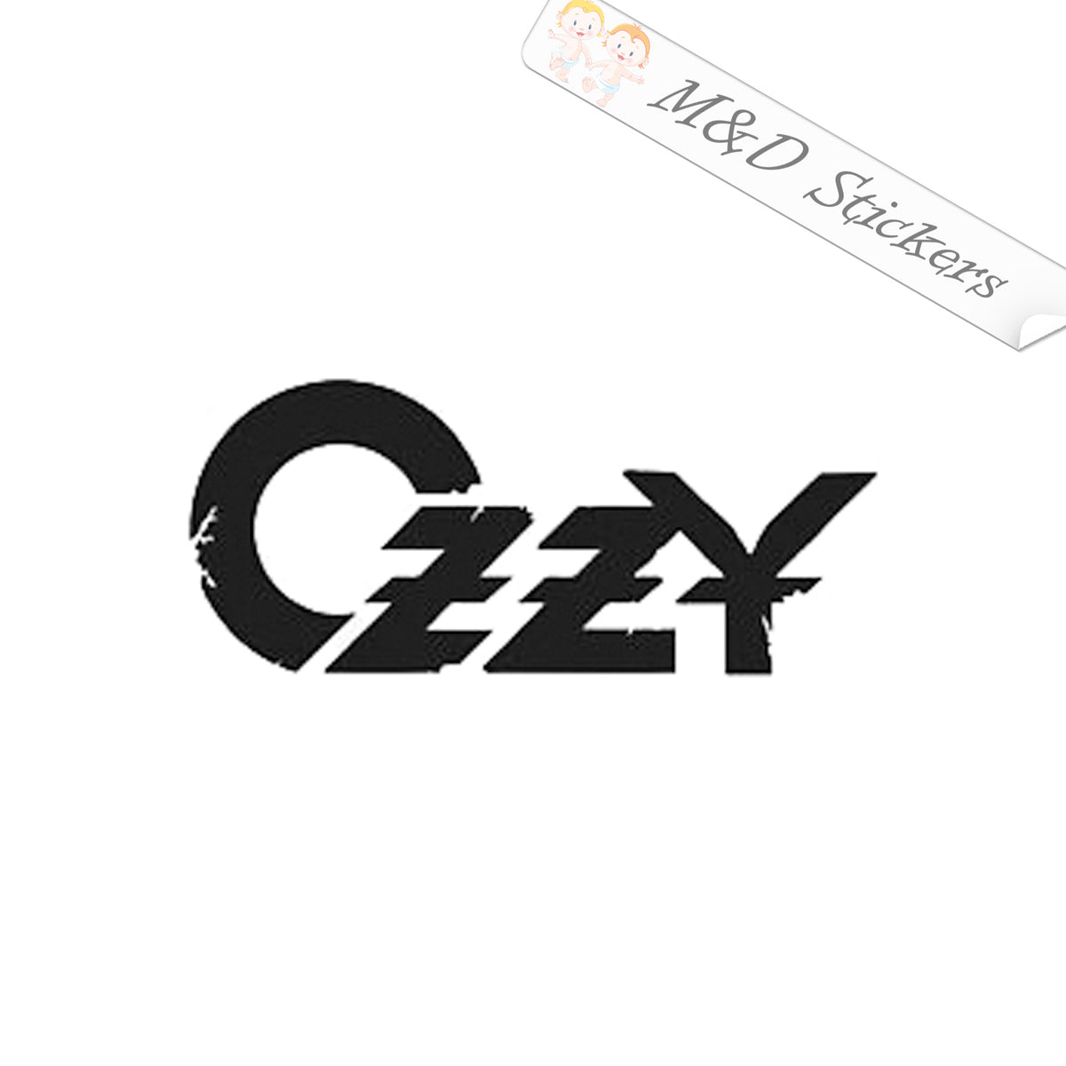Ozzy Osbourne Musician Logo (4.5" - 30") Vinyl Decal in Different colo ...