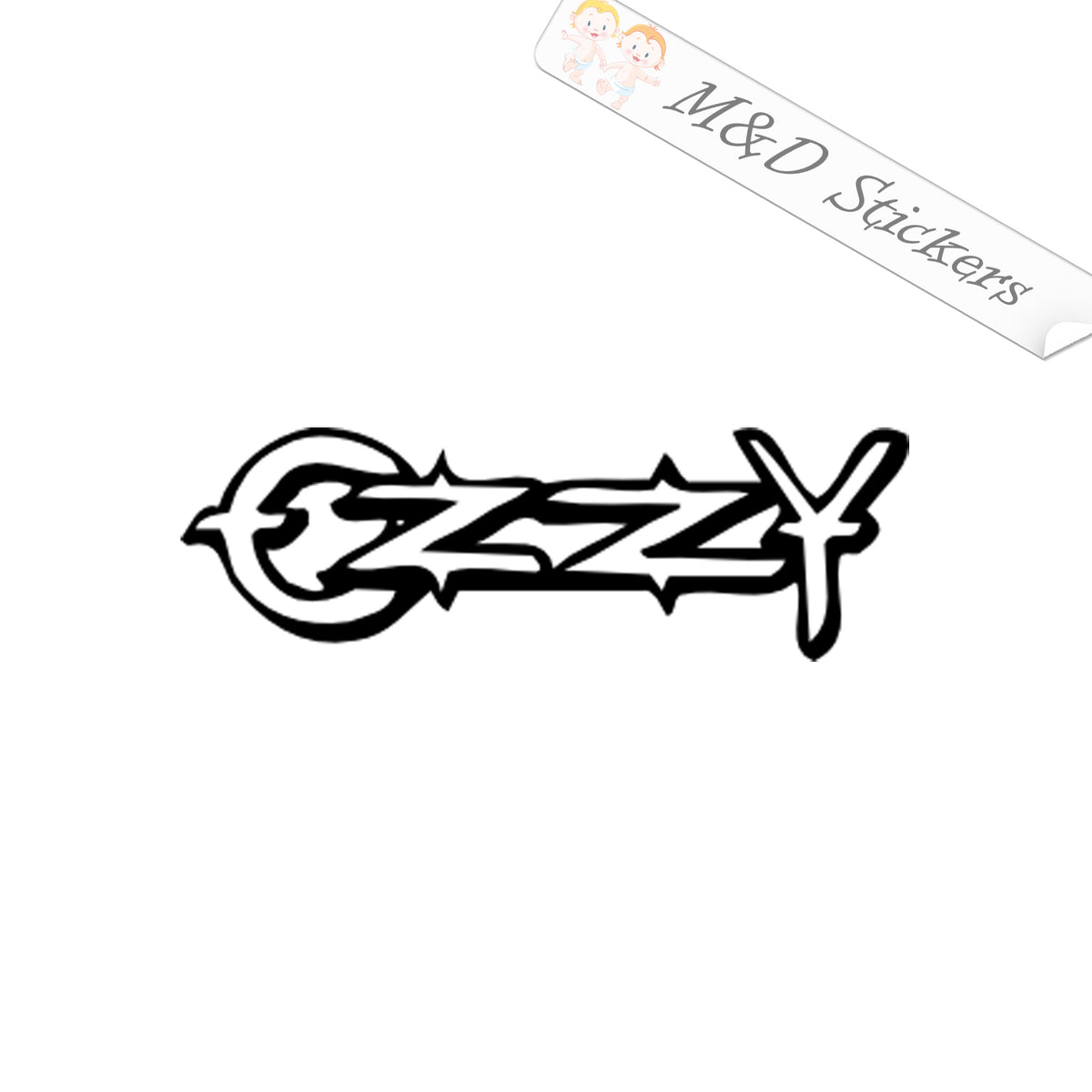 Ozzy Osbourne Musician Logo (4.5" - 30") Vinyl Decal in Different colo ...