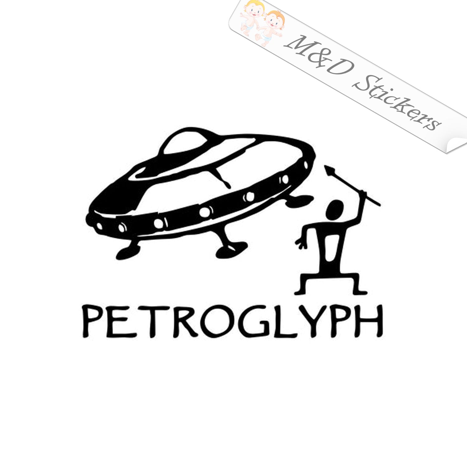Petroglyph Games Video Game Company Logo (4.5" - 30") Vinyl Decal in D ...