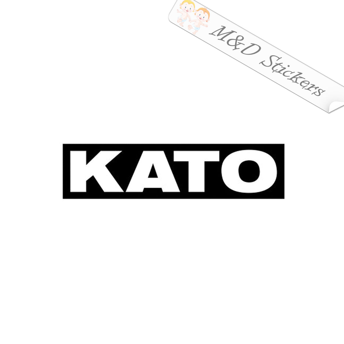 Kato Works Co Ltd Cranes Logo (4.5" - 30") Vinyl Decal in Different co ...