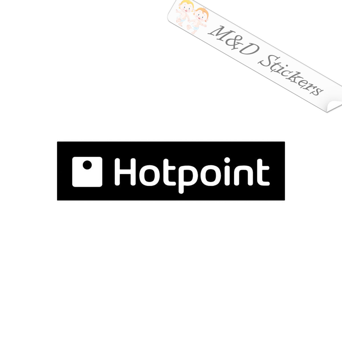 Hotpoint Logo (4.5" - 30") Vinyl Decal in Different colors & size for ...