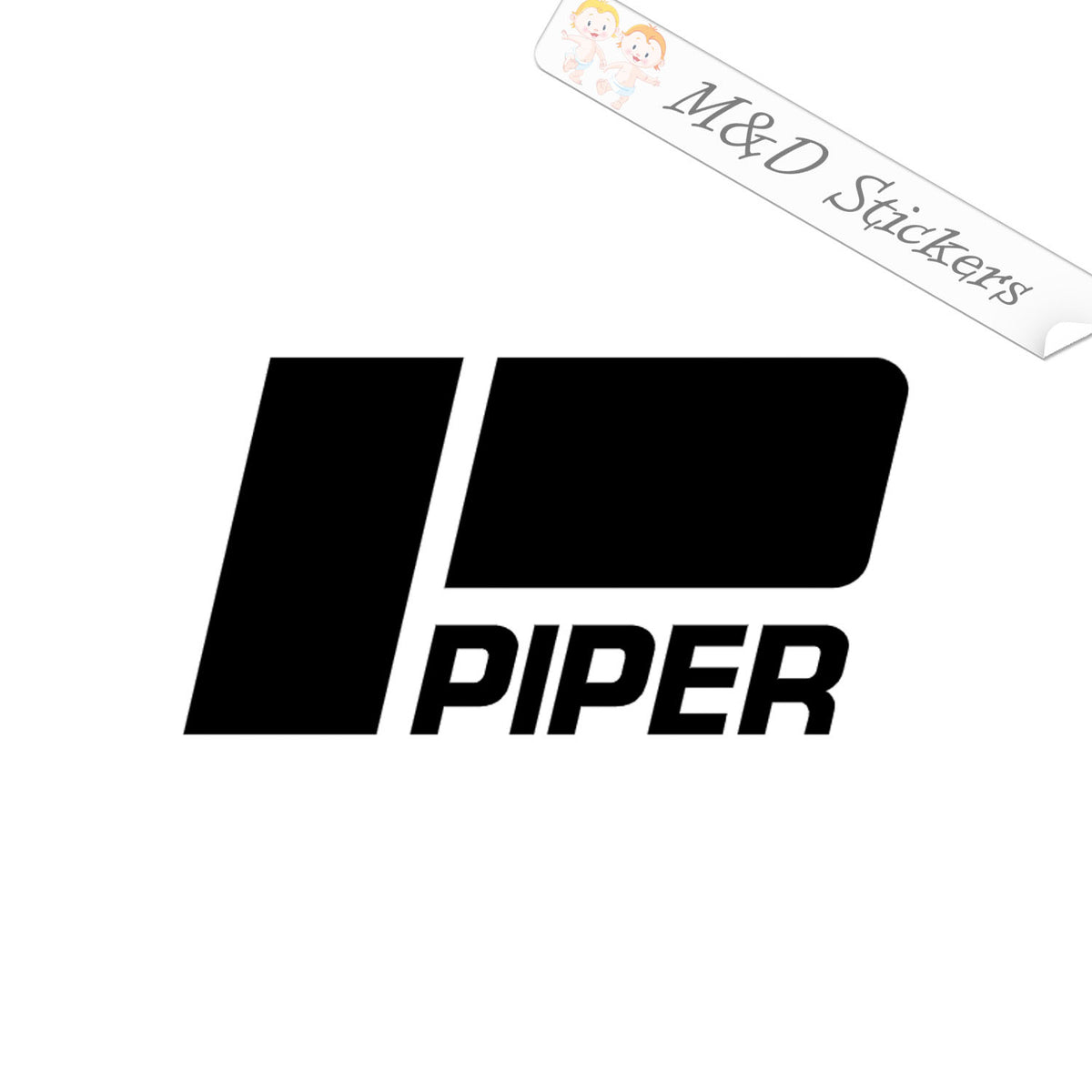 Piper aircraft Logo (4.5" - 30") Vinyl Decal in Different colors & siz ...