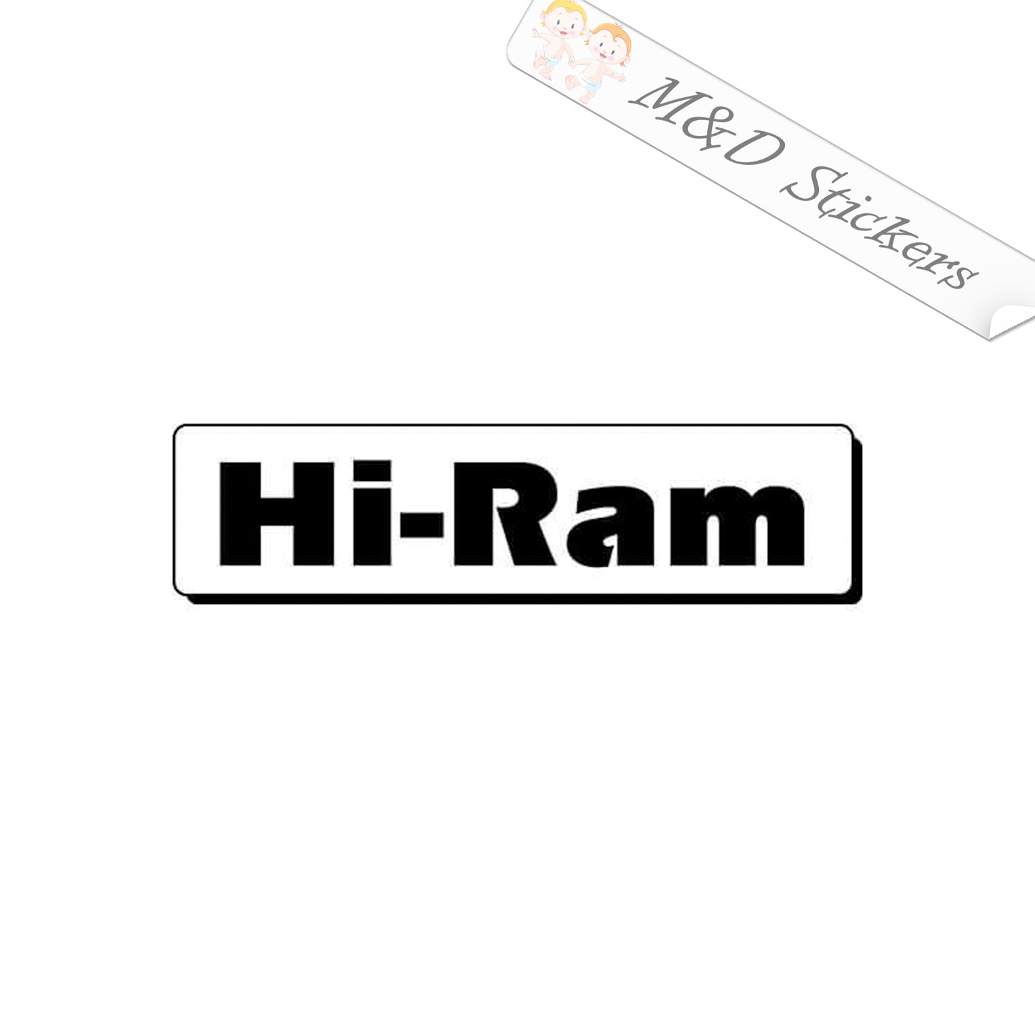 Hi-Ram intake Logo (4.5" - 30") Vinyl Decal in Different colors & size ...