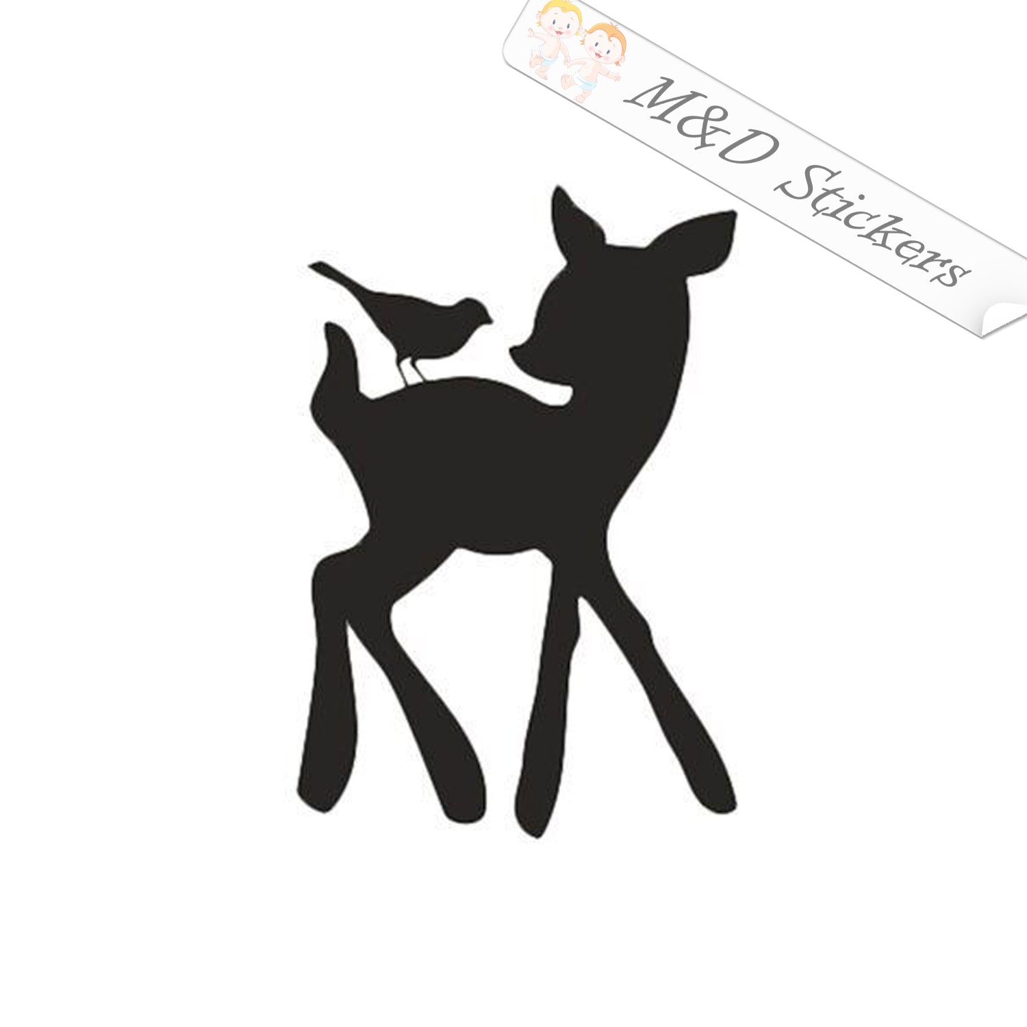 Baby Deer Stencil