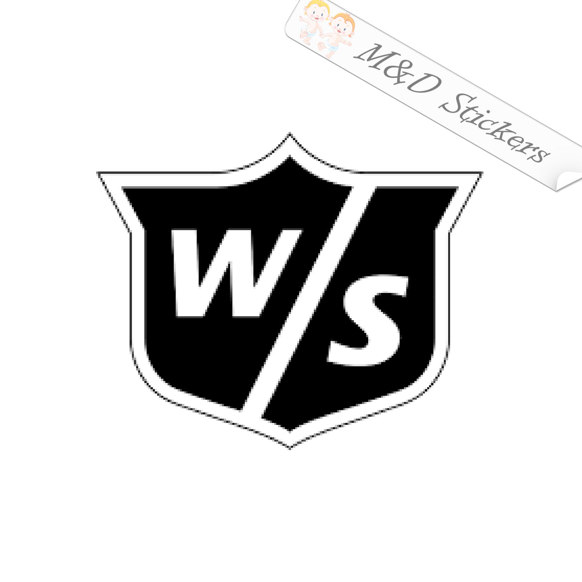Wilson Staff golf balls Logo (4.5" - 30") Vinyl Decal in Different col ...
