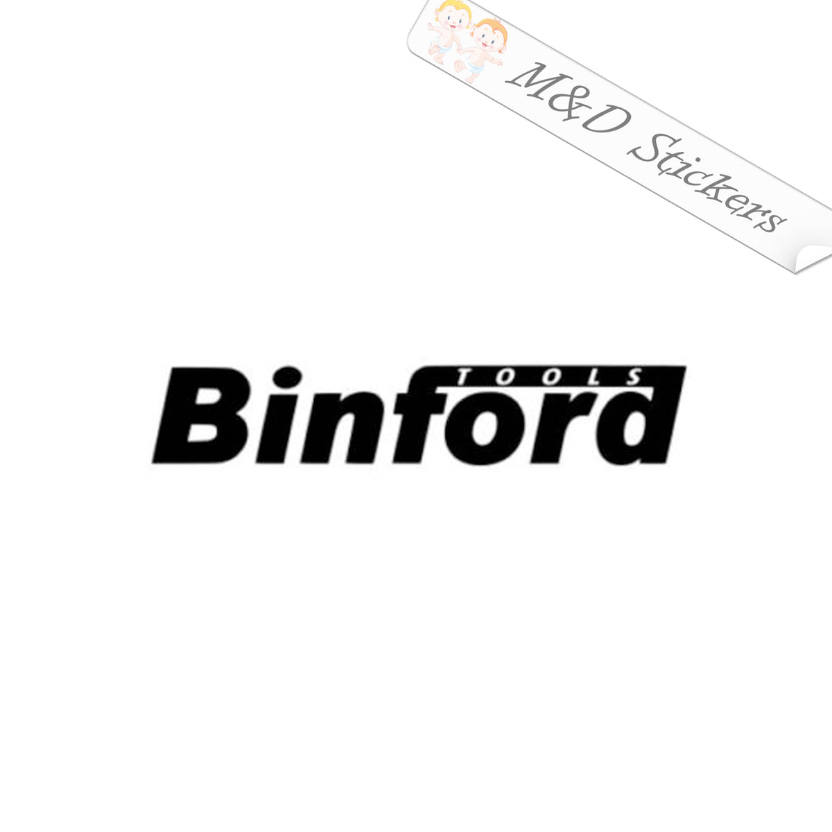 Binford tools Logo (4.5" - 30") Vinyl Decal in Different colors & size ...