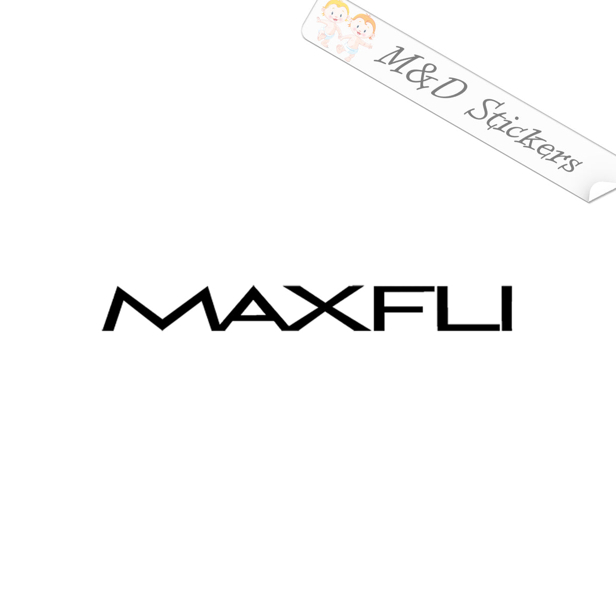 Maxfli golf balls Logo (4.5" - 30") Vinyl Decal in Different colors ...