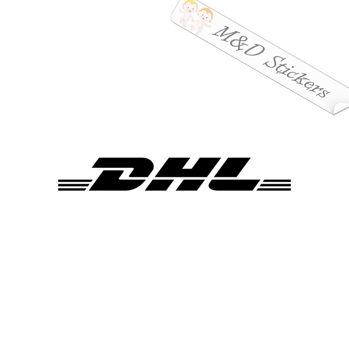 DHL Logo (4.5" - 30") Vinyl Decal in Different colors & size for Cars ...