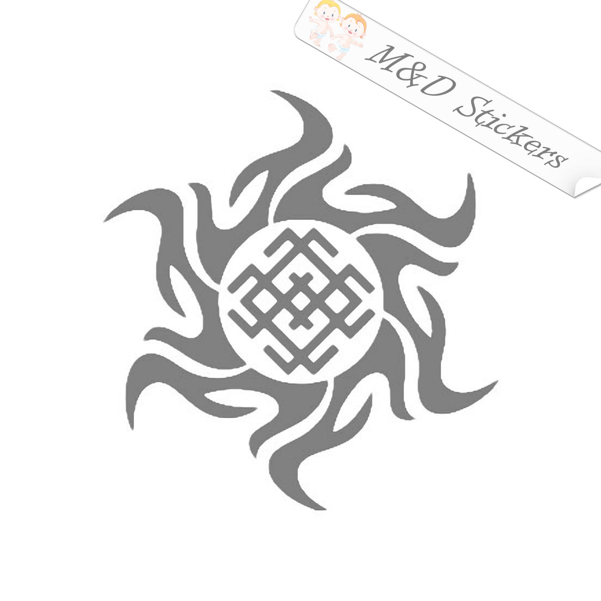Belobog Slavic symbol (4.5" - 30") Vinyl Decal in Different colors & s ...
