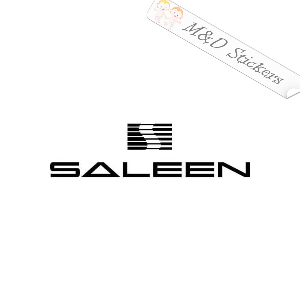 Saleen cars Logo (4.5" - 30") Vinyl Decal in Different colors & size f ...