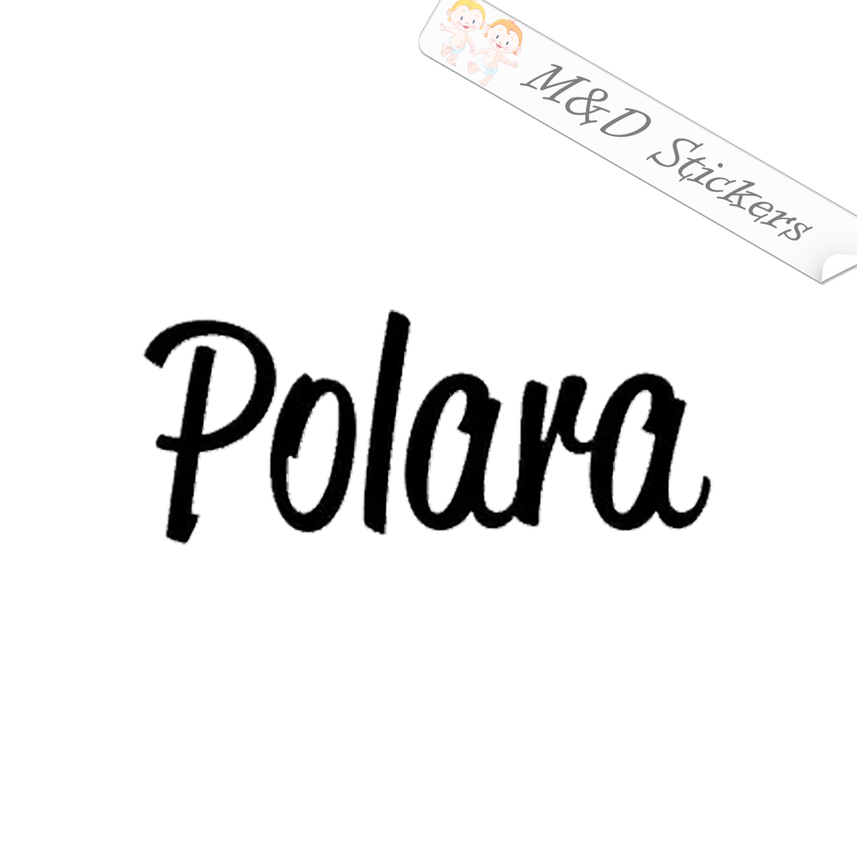 Polara golf balls Logo (4.5" - 30") Vinyl Decal in Different colors ...