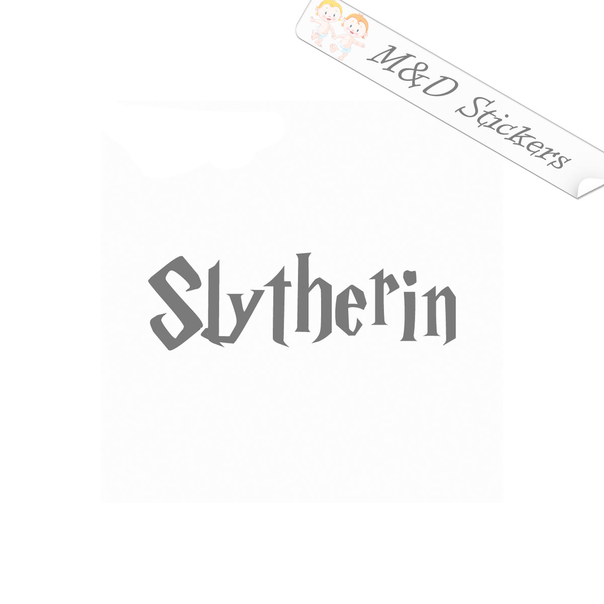 Slytherin House from Harry Potter (4.5" - 30") Vinyl Decal in Differen ...