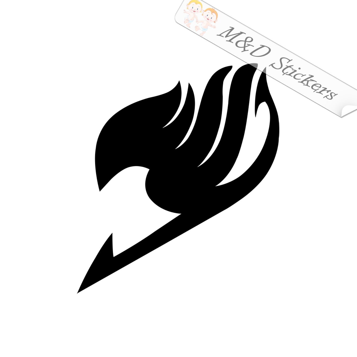 2x Fairy Tail Logo Vinyl Decal Sticker Different colors & size for Car ...