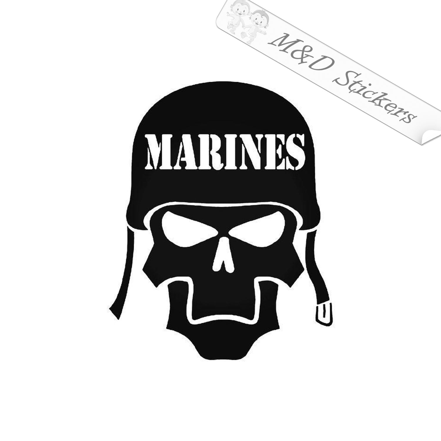 Marines Skull Logo Amazon.com: Indiana Metal Craft USMC Skull With