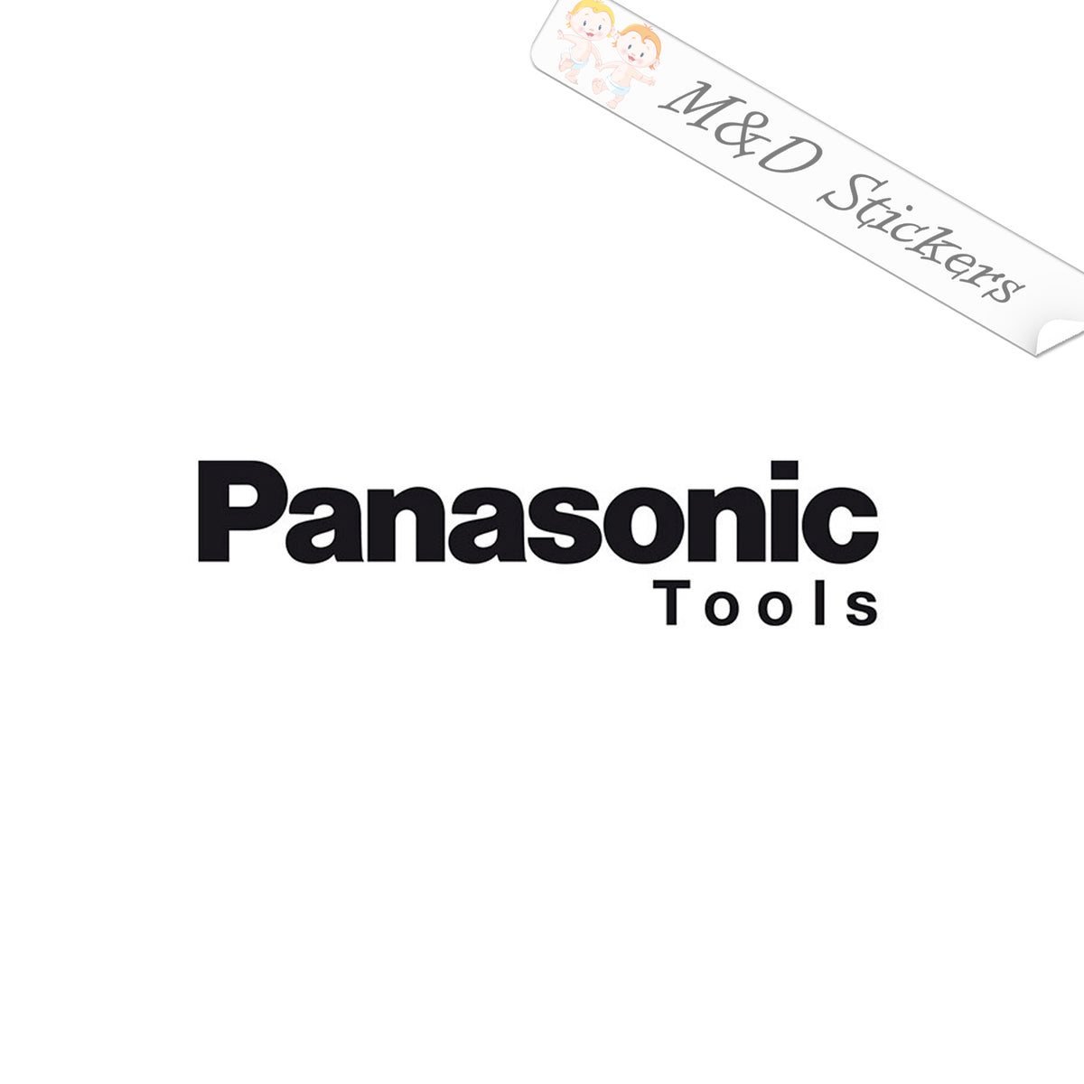2x Panasonic tools logo Vinyl Decal Sticker Different colors & size fo ...