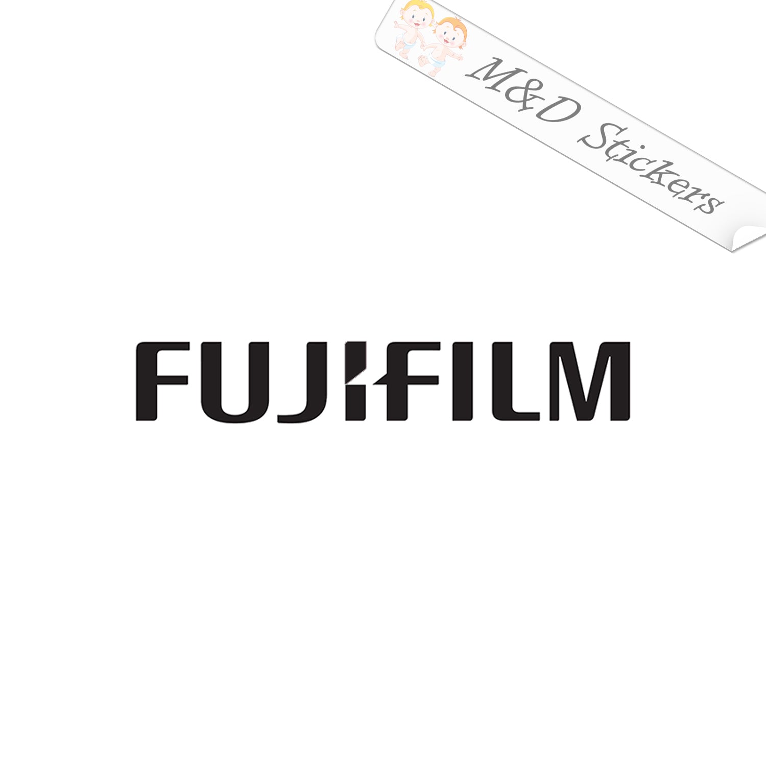 2x Fujifilm Logo Vinyl Decal Sticker Different colors & size for Cars ...
