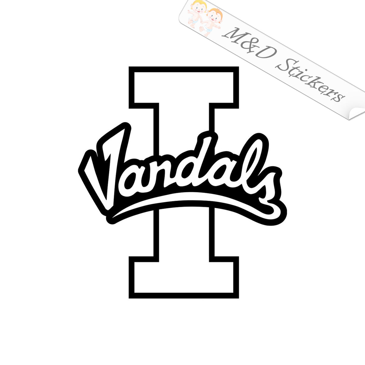 2x Idaho Vandals Vinyl Decal Sticker Different colors & size for Cars ...