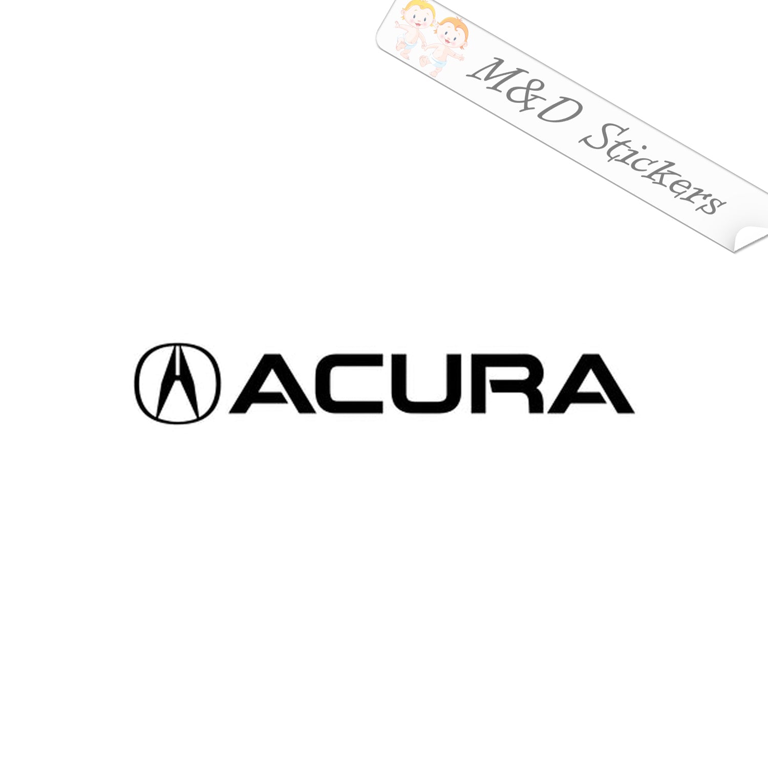 Acura Logo (4.5" - 30") Vinyl Decal in Different colors & size for Car ...