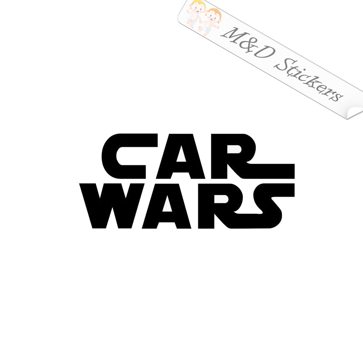 2x Car Wars Logo Vinyl Decal Sticker Different colors & size for Cars ...