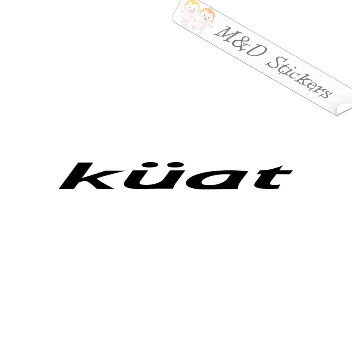 Kuat bike racks Logo (4.5" - 30") Vinyl Decal in Different colors & si ...