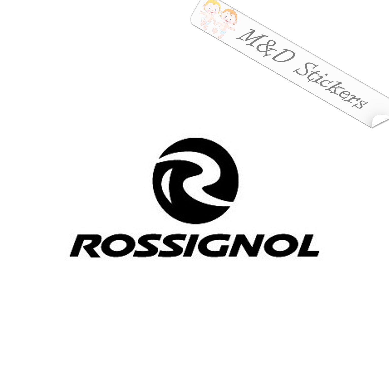 Rossignol ski logo (4.5" - 30") Vinyl Decal in Different colors & size ...