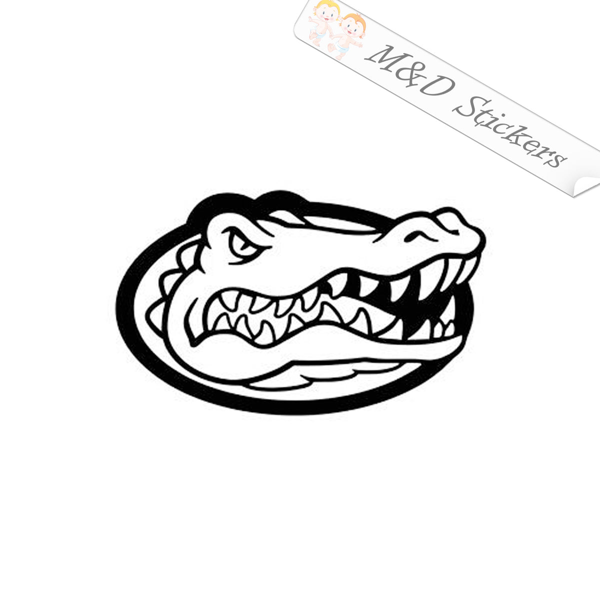 2x Florida Gators Logo Vinyl Decal Sticker Different colors & size for ...