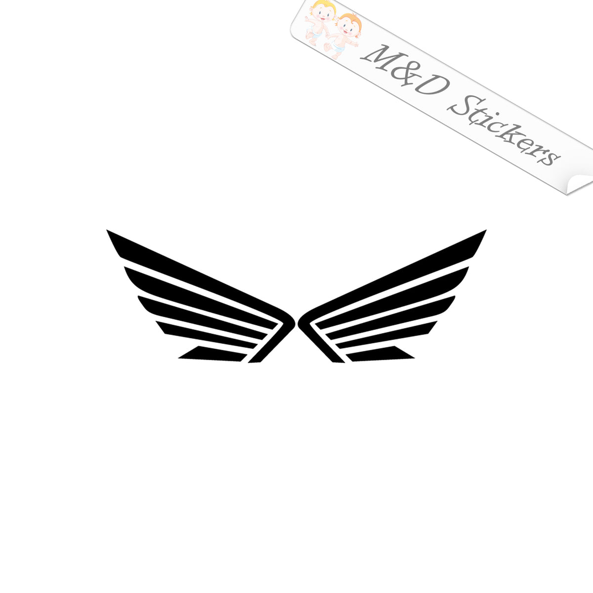 Honda wings Vinyl Decal Sticker Different colors & size for Cars/Bikes ...